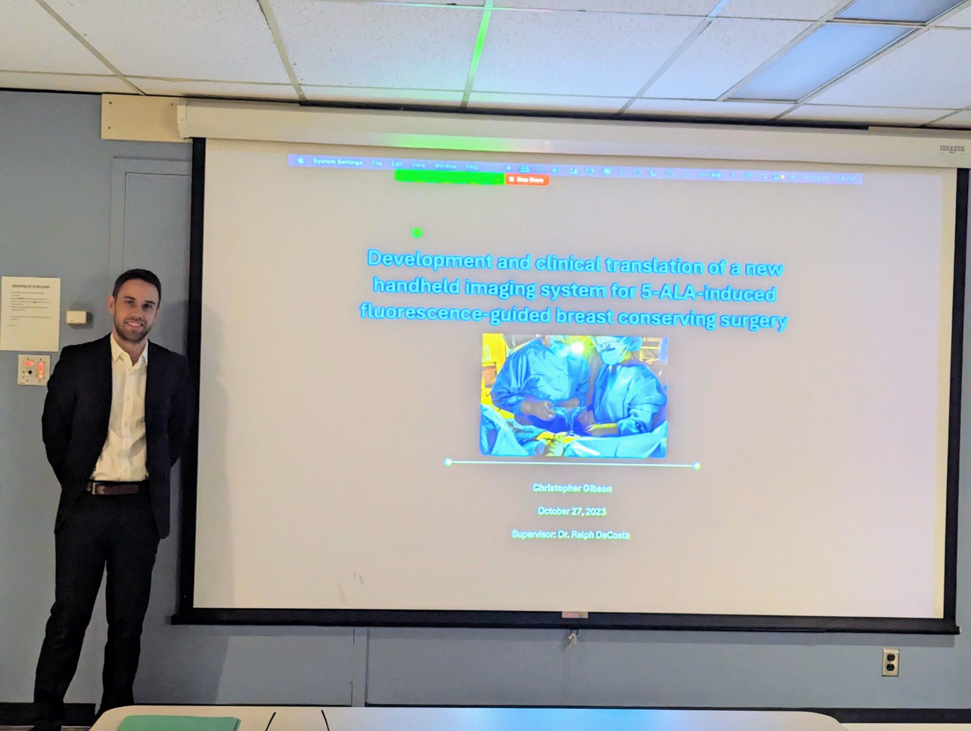 Dr. Christopher Gibson successfully defends his PhD! – DaCosta Lab