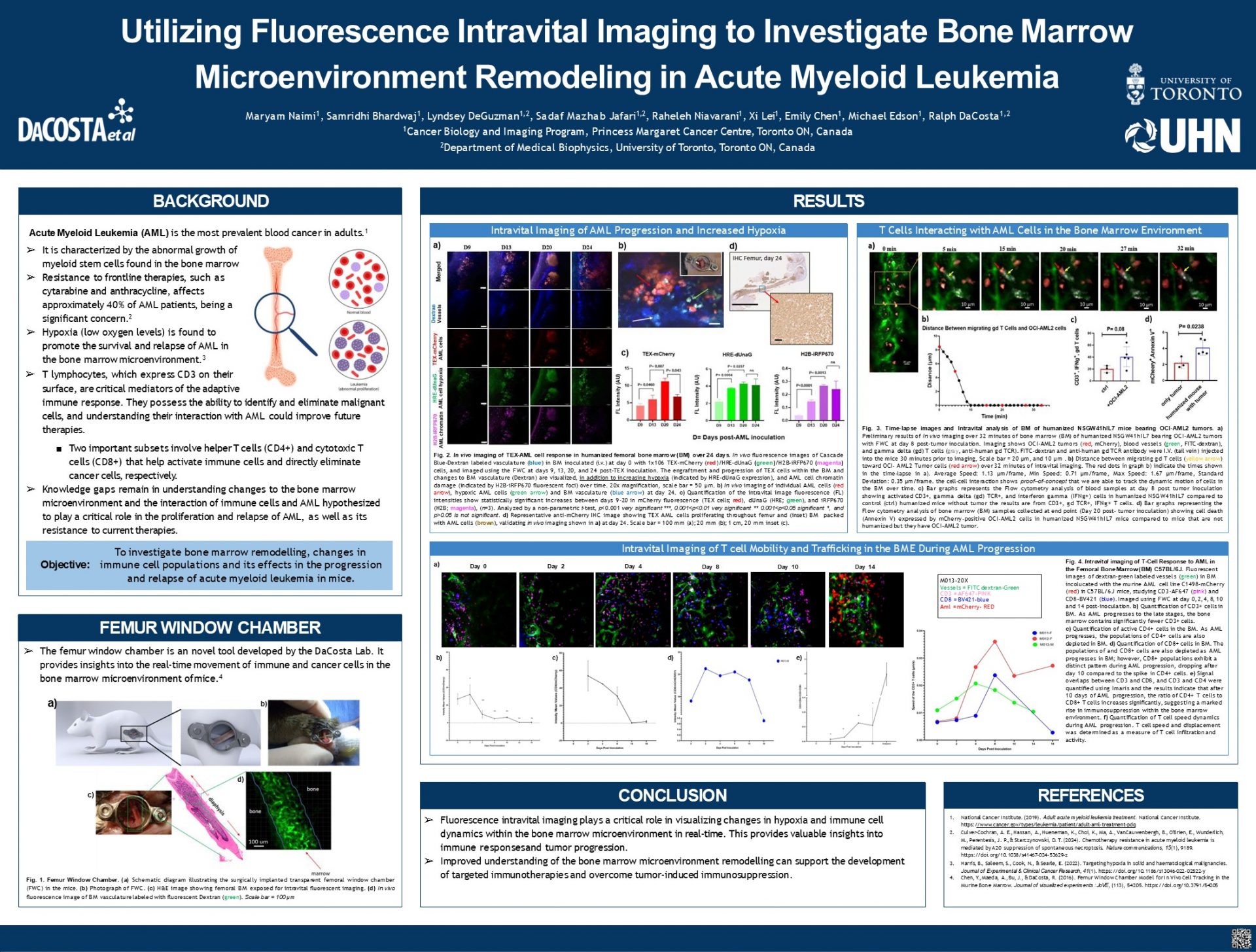 Samridhi Bhardwaj and Maryam Naimi present a poster at the URSA 2025 Synergy Cancer Research ...